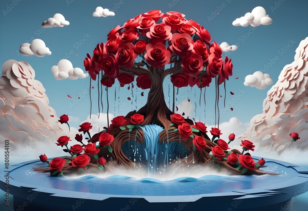 world environment day with clouds sku world earth globe and fantasy ...