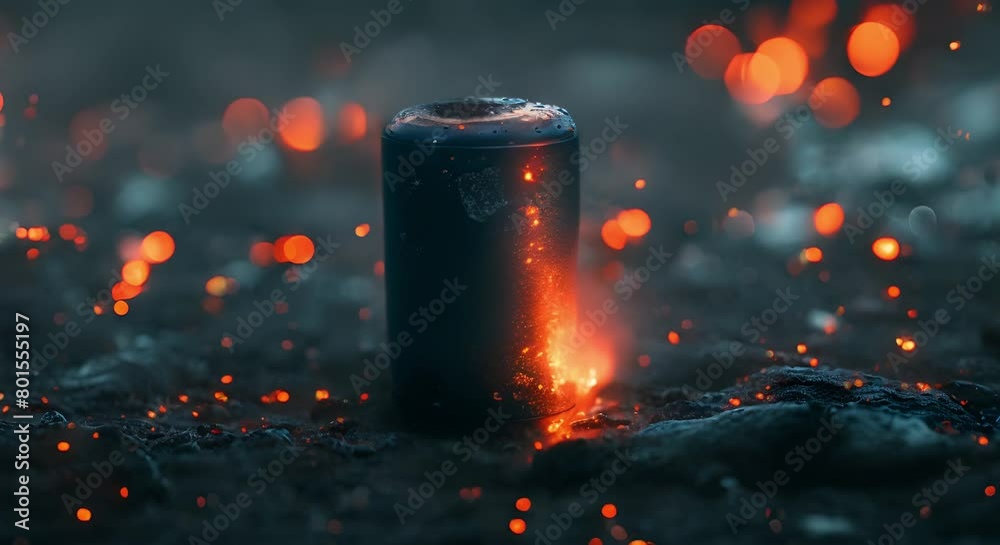 Lithium Ion Battery Mineral Compounds: A Stock Photo for Technology ...