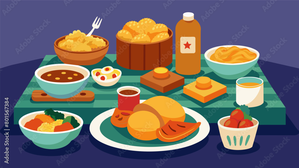 The Juneteenth Soul Food Feast boasts a table filled with classics such ...