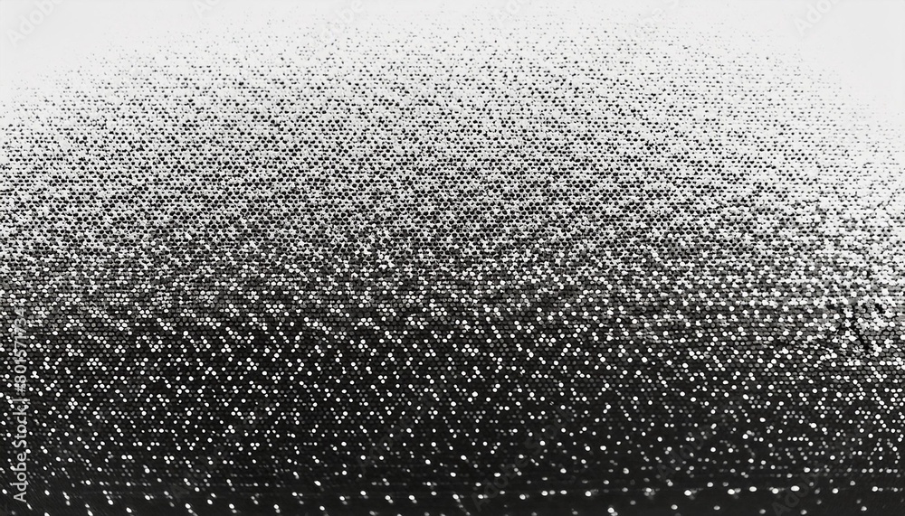 Retro Halftone Effect Pattern Monochrome Grayscale Gradient Dotted Shape Black Dots Spots