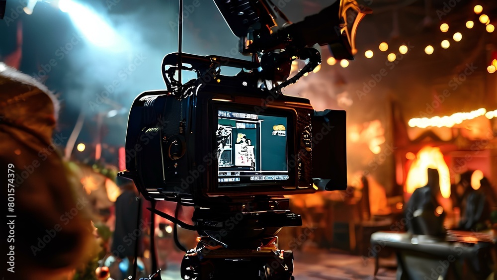 Lights camera action documenting behind the scenes moments on film sets ...