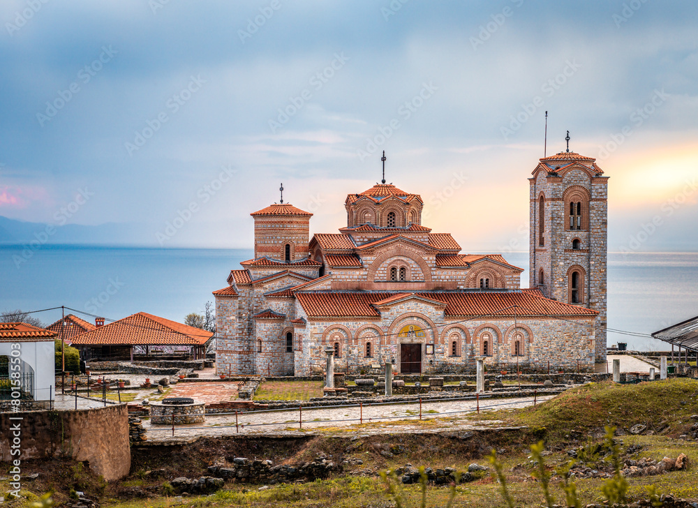 The Church of Saints Clement and Panteleimon, a Byzantine church ...
