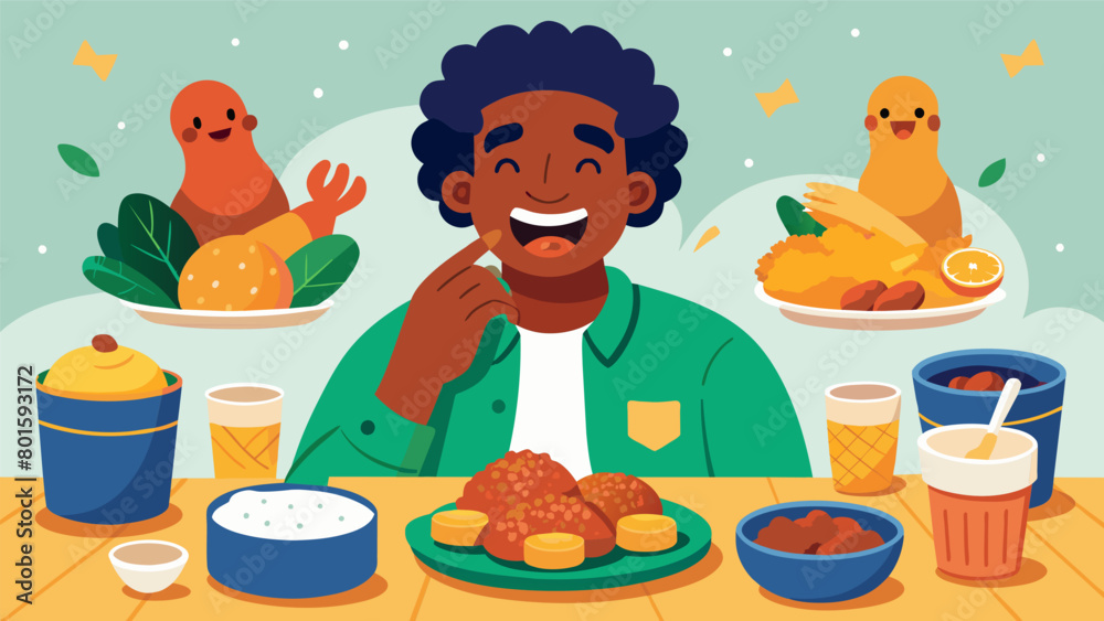 The air is filled with laughter and the smell of fried fish collard ...