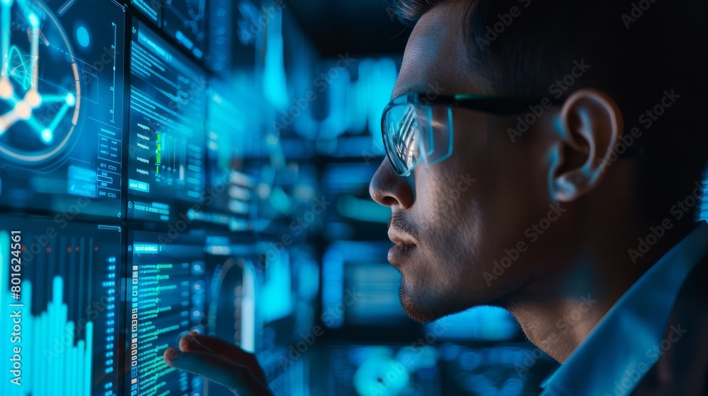 Business analytics, finance, neural network, AI,Big data technology and ...