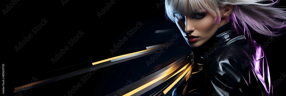 Dynamic cover art visual captures the essence of edm and techno music ...