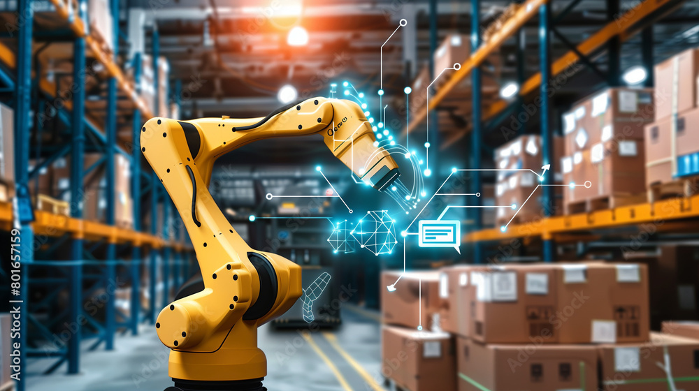 Warehouse management with automated robotics,Warehousing and Technology ...