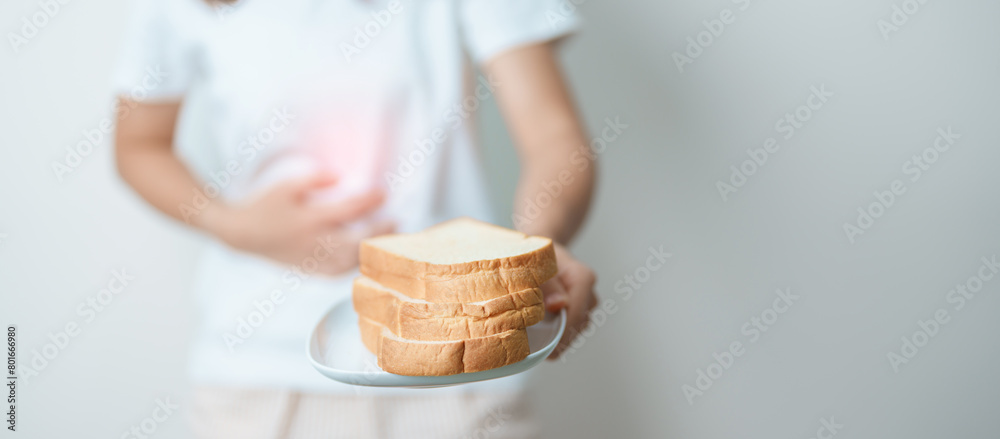 Gluten intolerance, Gluten free and celiac disease or wheat allergy ...