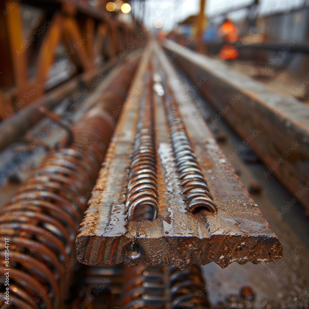 Illustrate the concept of bending tolerances in rebar fabrication ...