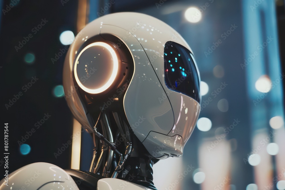 Photo artificial Intelligence robot humanoid, STOCKYE STUDIO | Posters ...