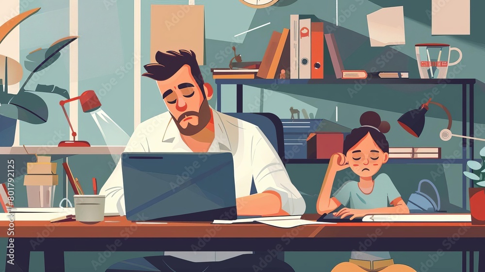 Remote work disadvantages Home office problems Stress eating, missing ...