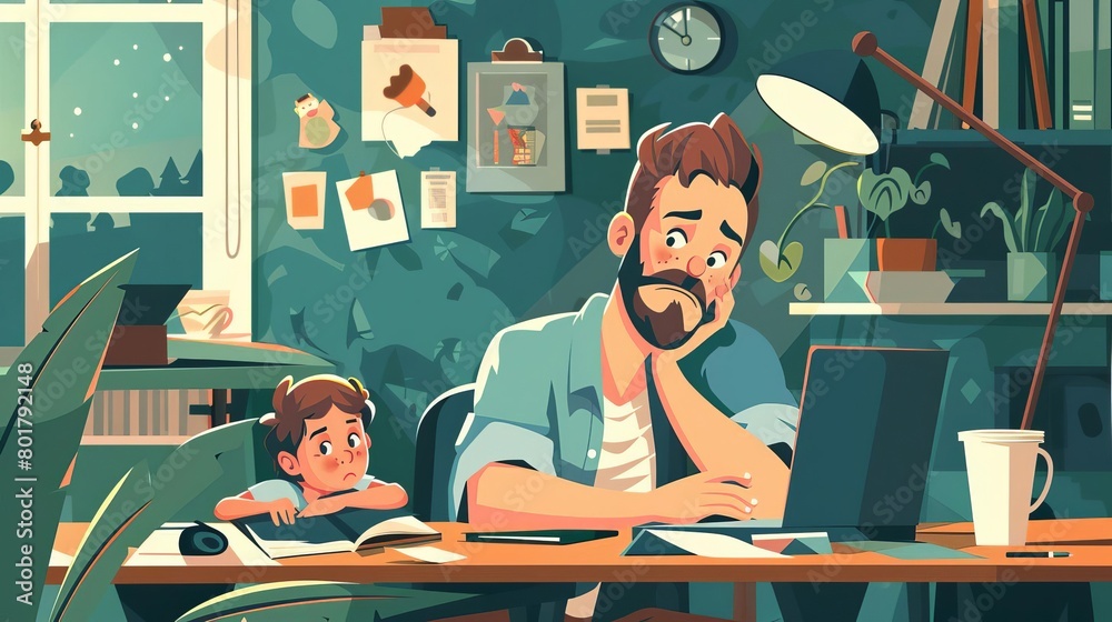 Remote work disadvantages Home office problems Stress eating, missing ...