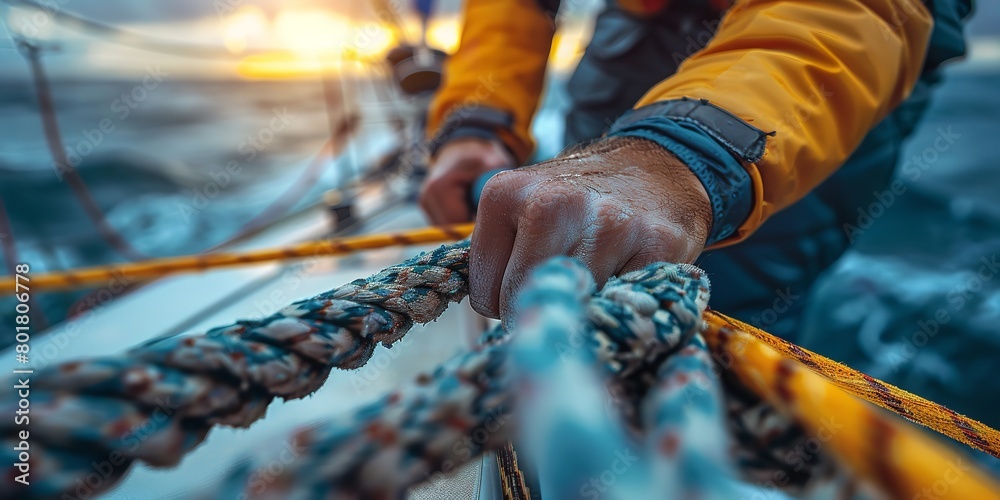 In-depth depicts anyone's forearms deployed to affix a cleat over a ...