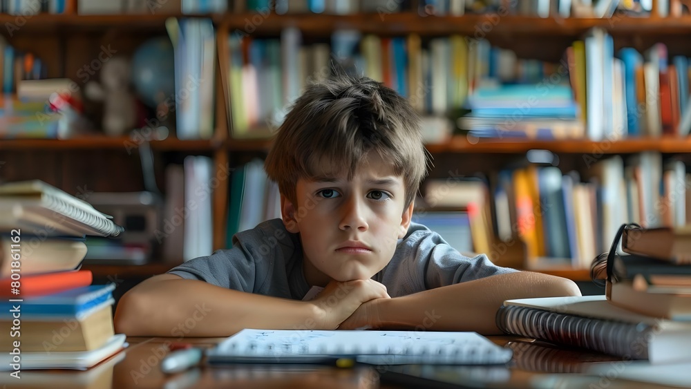 Navigating Dyslexia: A Struggling Boy's Journey with Books and ...