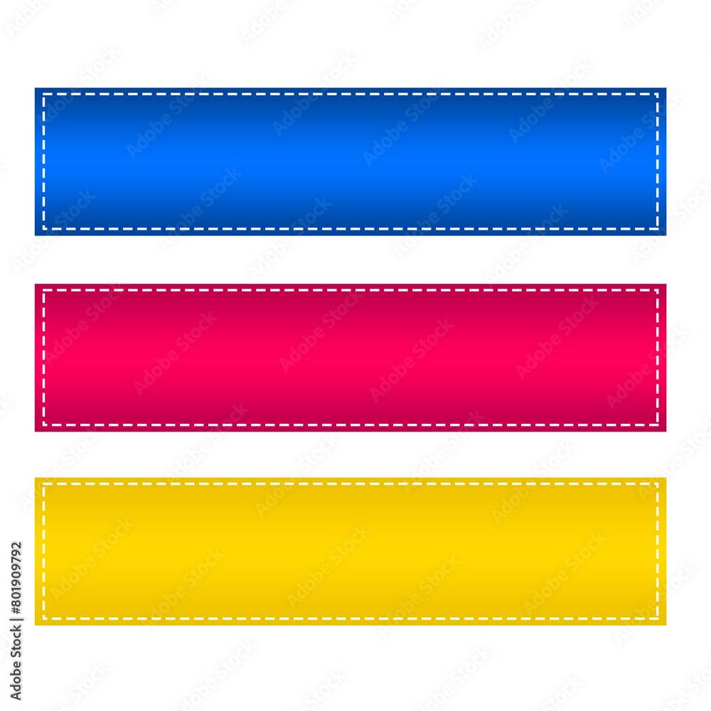 Infographic Element Lower Third Label Text Box Label Banner Stock ...