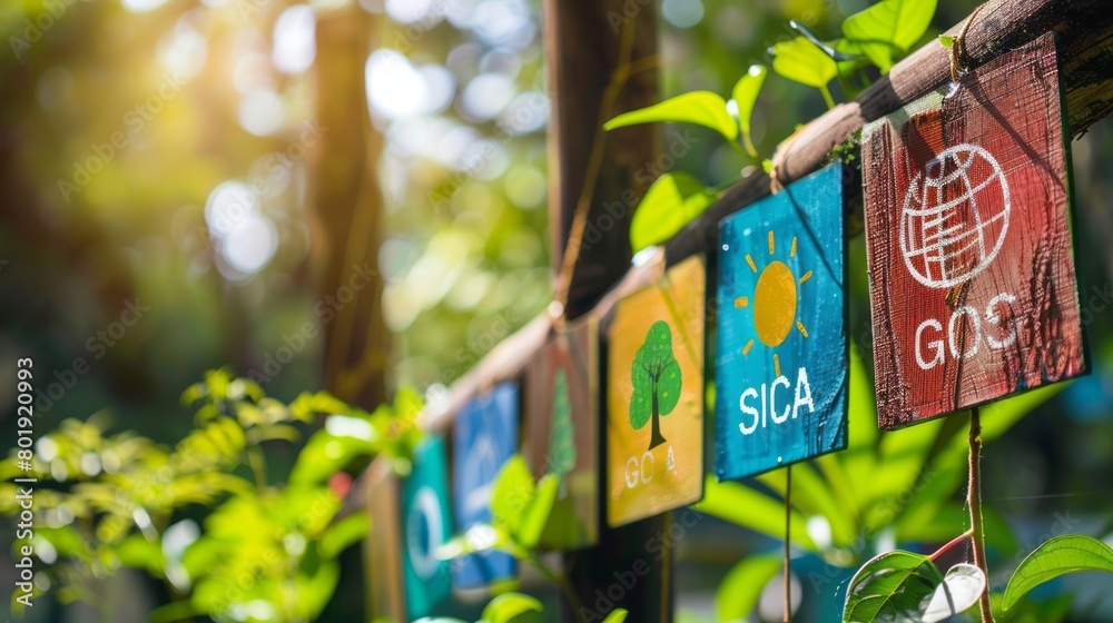 Sustainable development goals. SDGs. World Environment Day background ...