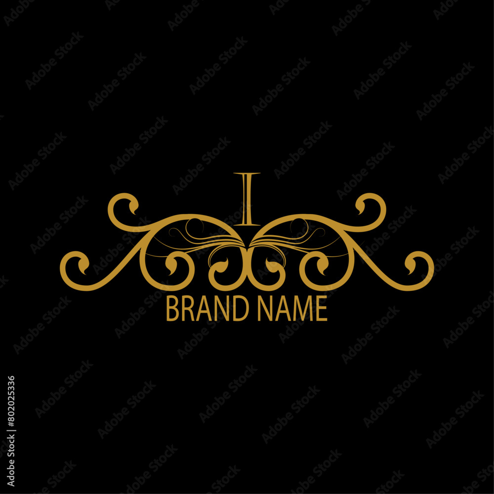 Web Creative Initial letter i logo design with modern business vector ...