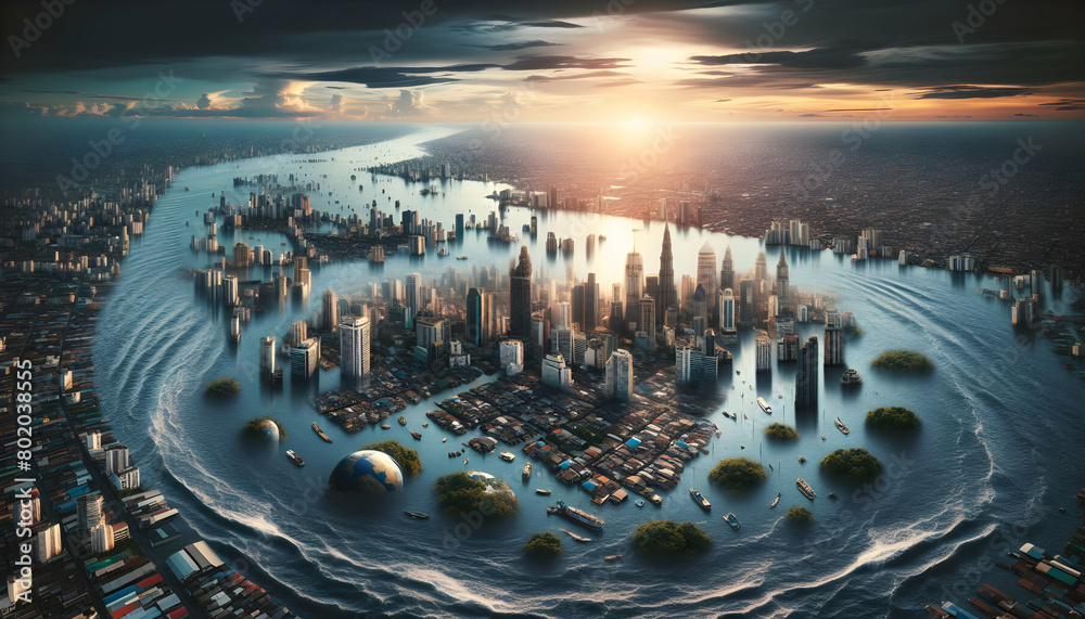 Global Warming Impacts: Visualizing Rising Sea Levels and Climate ...