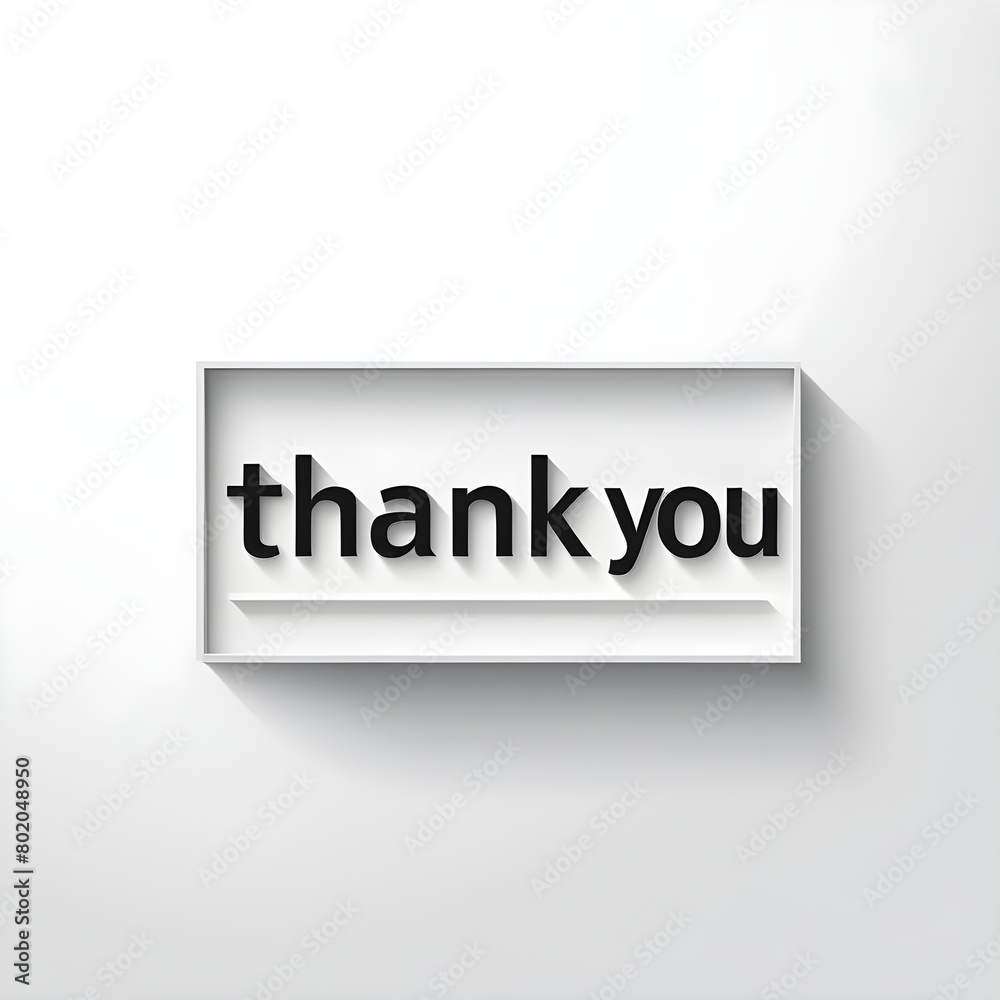 thank you sign Stock Illustration | Adobe Stock