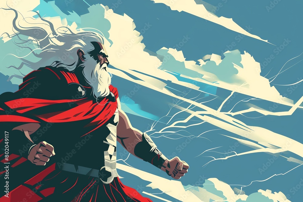 Capture the essence of Greek mythology with a minimalist approach ...