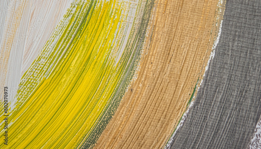 yellow brown sketch crayons stroke texture background. Paint patterns ...