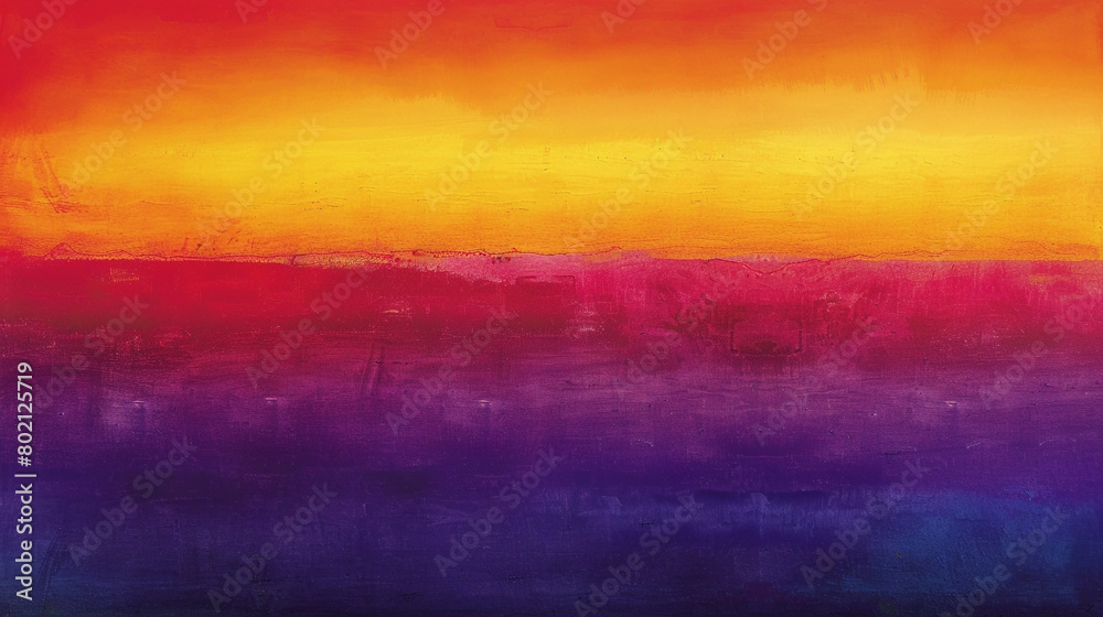 Marvel at the captivating beauty of a sunrise gradient canvas alive ...