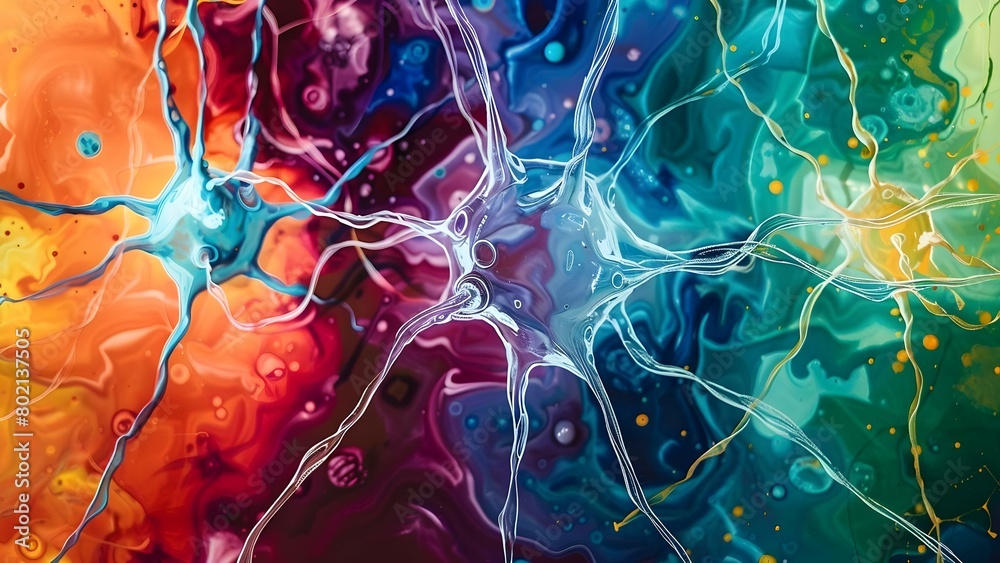 The Art of Colorful Neurographic Drawing on Paper: A Modern Art Therapy ...