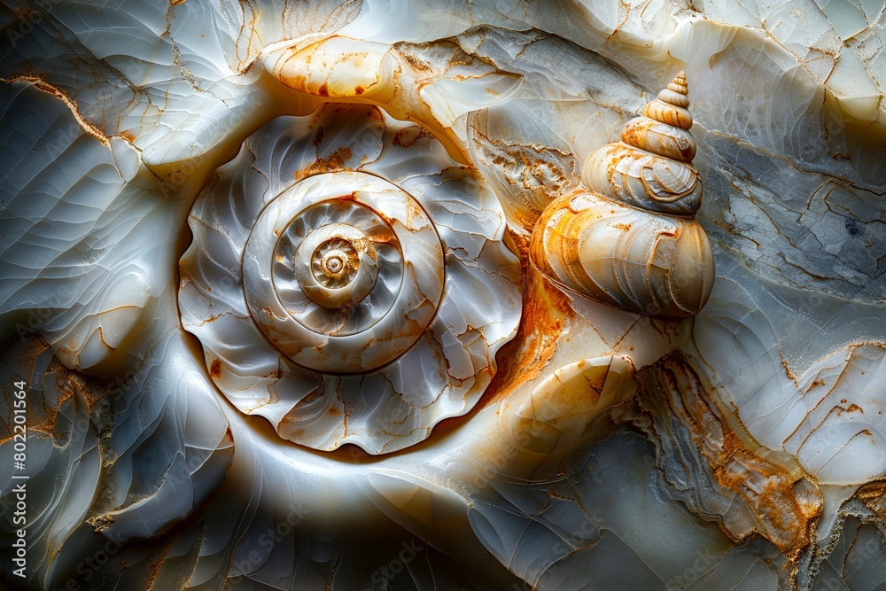 AI generated illustration of the Sacred Geometry - the Golden Ratio and ...