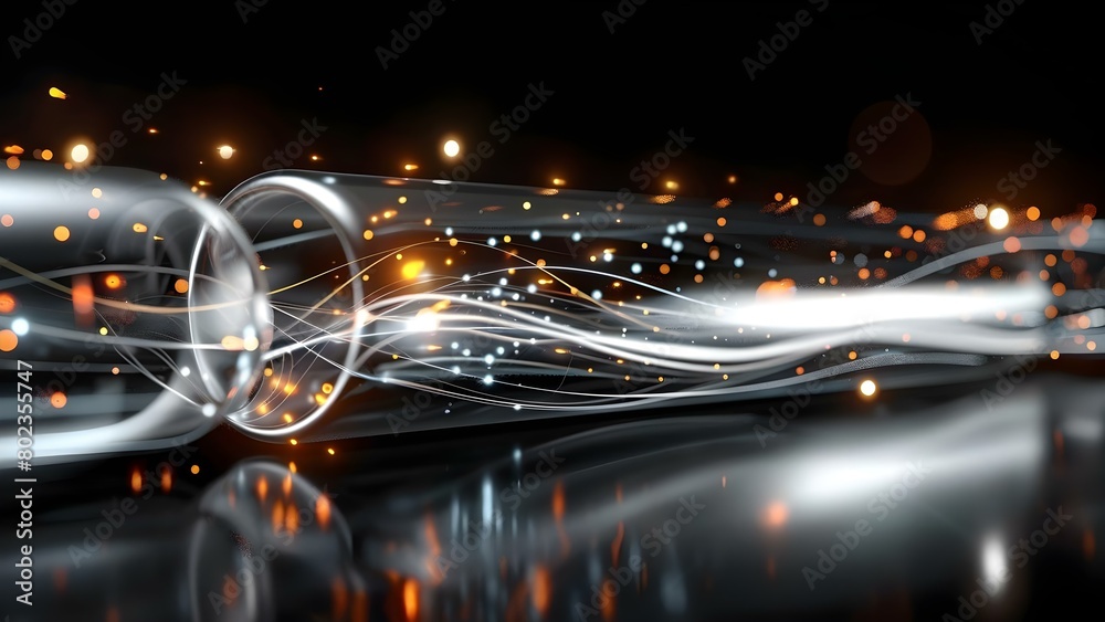 Visual Representation of Lithium-Ion Battery Demonstrating Charging ...