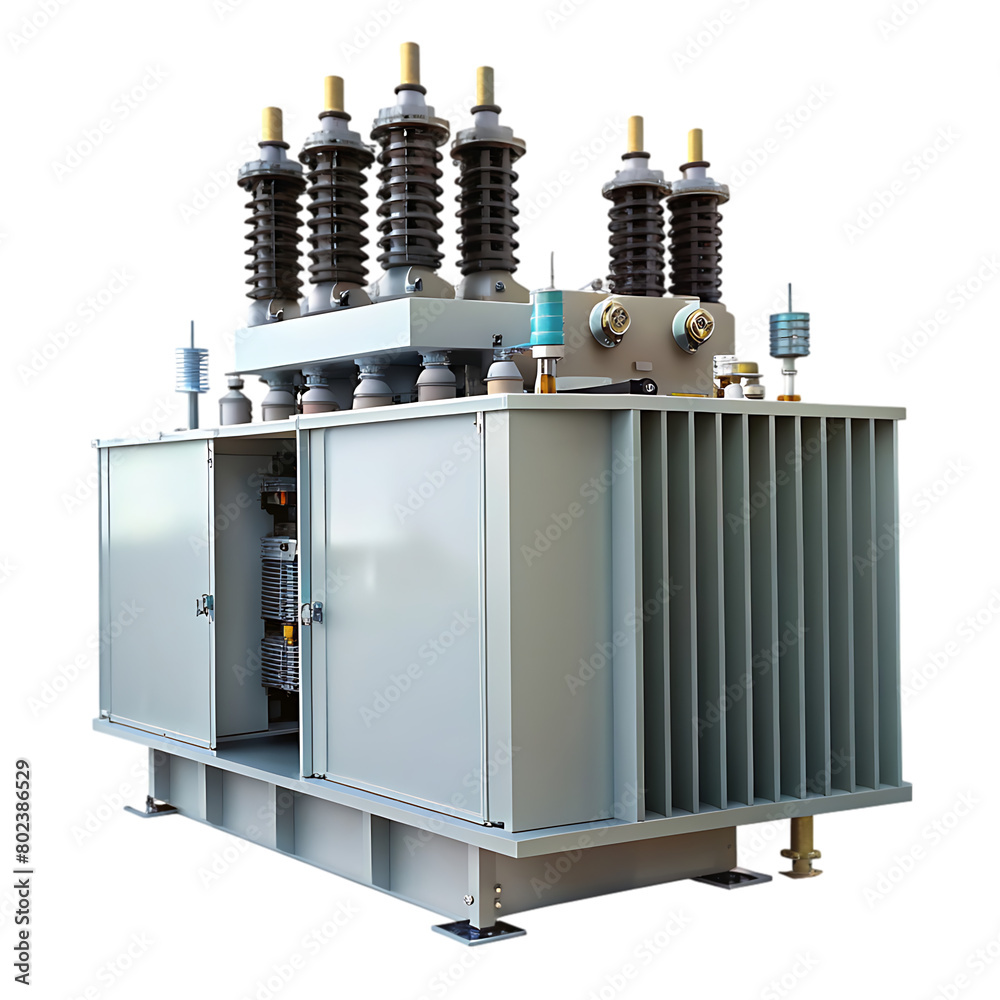 High voltage electrical transformers in an electricity distribution ...