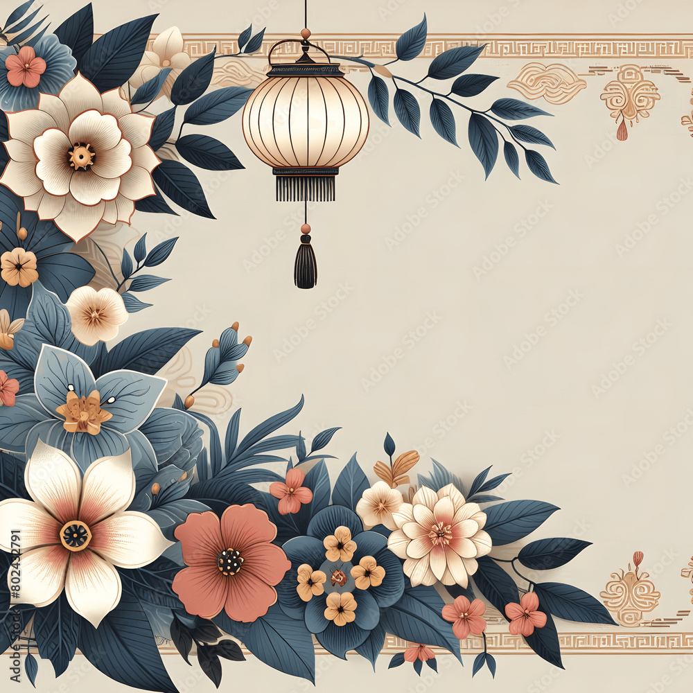 Asian American and Pacific Islander Heritage Month banner template with ...