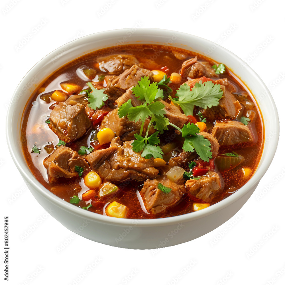 Menudo, transparent background, isolated image, generative AI Stock ...