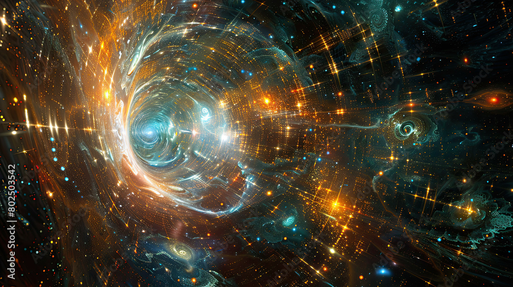 Higgs Field Elegance Wallpaper Design Stock Illustration | Adobe Stock