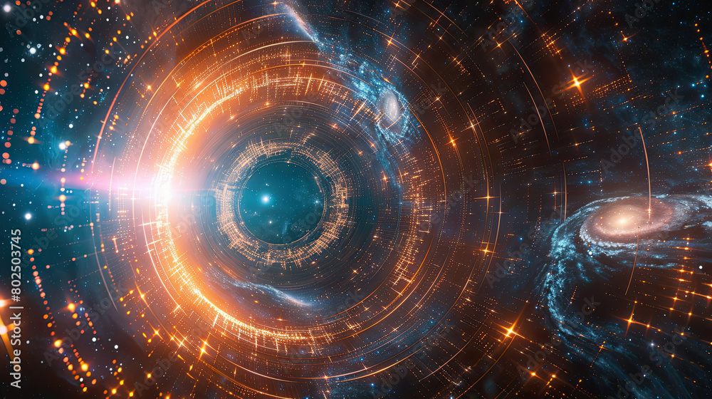 Higgs Field Elegance Wallpaper Design Stock Illustration | Adobe Stock