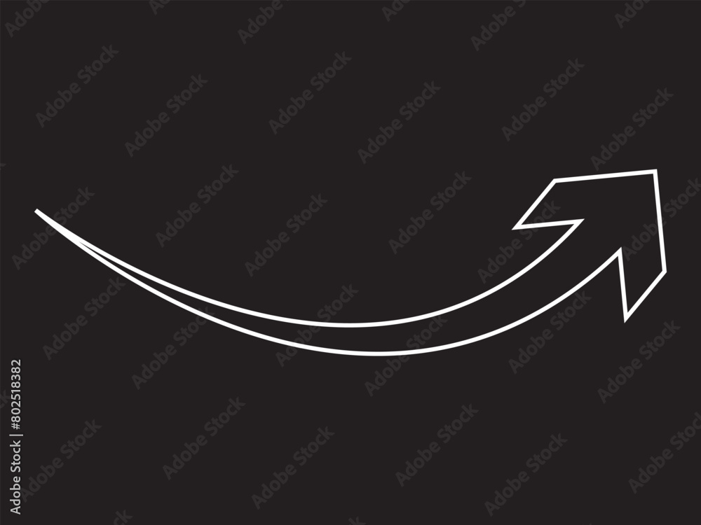 white arrow icon, white arrow isolated on white,arrow icon for your ...