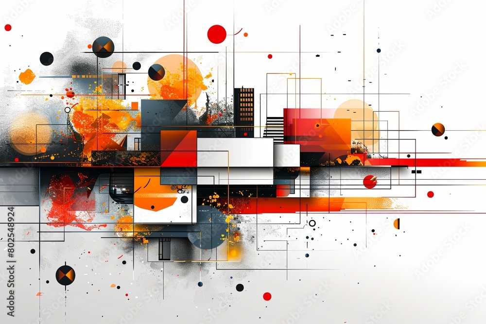 Deconstructivist Architectural Icons: Fragmented Forms, Non-linear ...