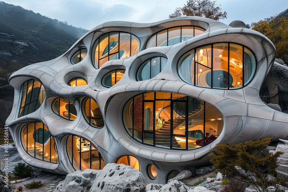 Mimetic Biomorphic Architecture: Nature-Inspired Fluid Organic Forms ...