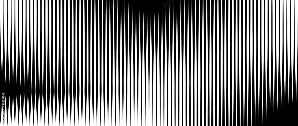 Line halftone gradient texture. Vibrating vertical gradation background ...