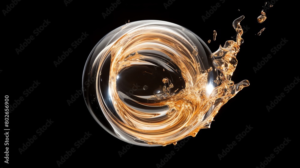Highspeed photography of a bouncing ball captured at the point of ...