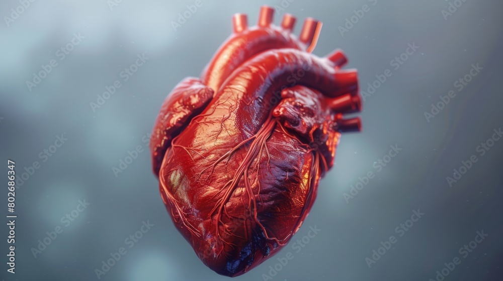 3D rendering image providing an in-depth view of the internal ...