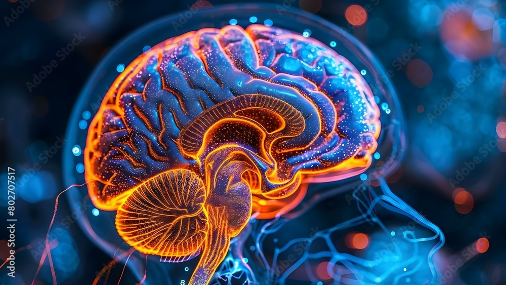 Study of brain structure function and research in neuroscience and ...