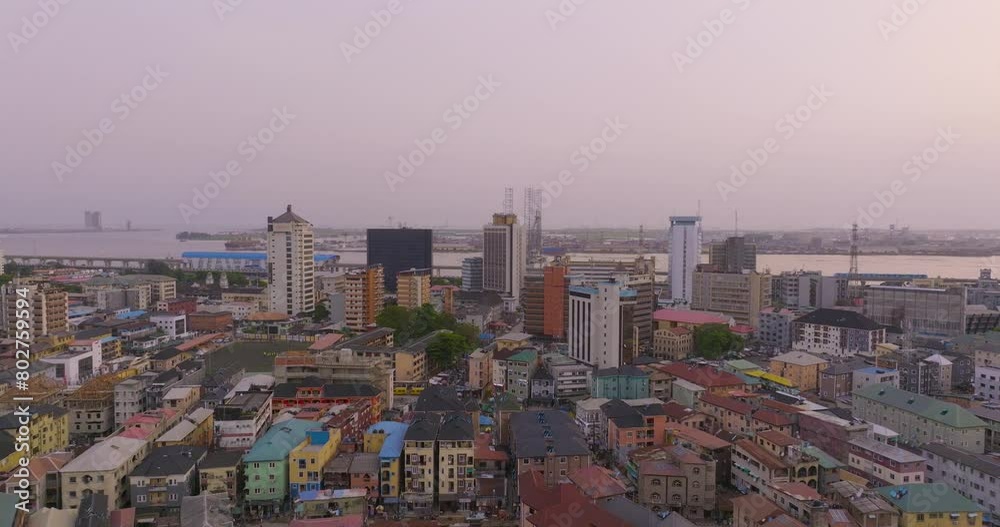 "Experience Lagos like never before with breathtaking aerial views of its iconic high-rise ...