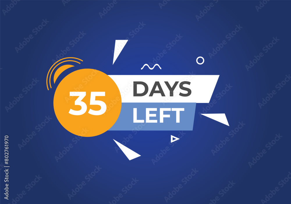 36 days to go countdown template. 36 day Countdown left days banner ...