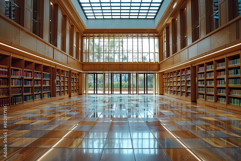 An art installation blending seamlessly with the minimalist decor of a ...