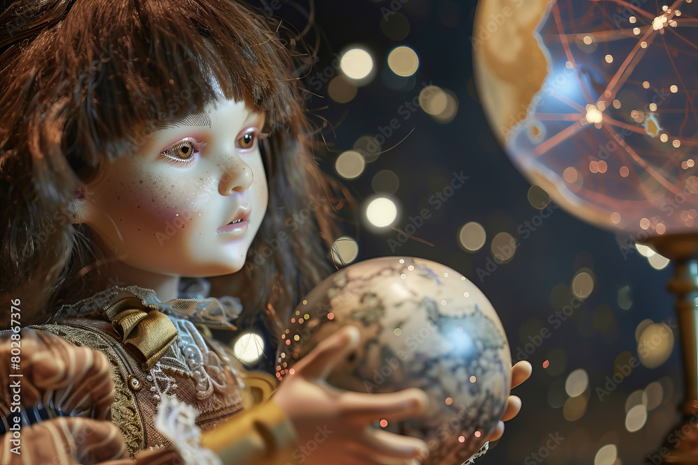 Imagine a doll that brings the secrets of the universe into the hands ...