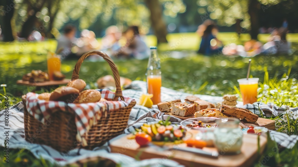 Enjoy a picnic in the park with friends and family. Pack a basket ...