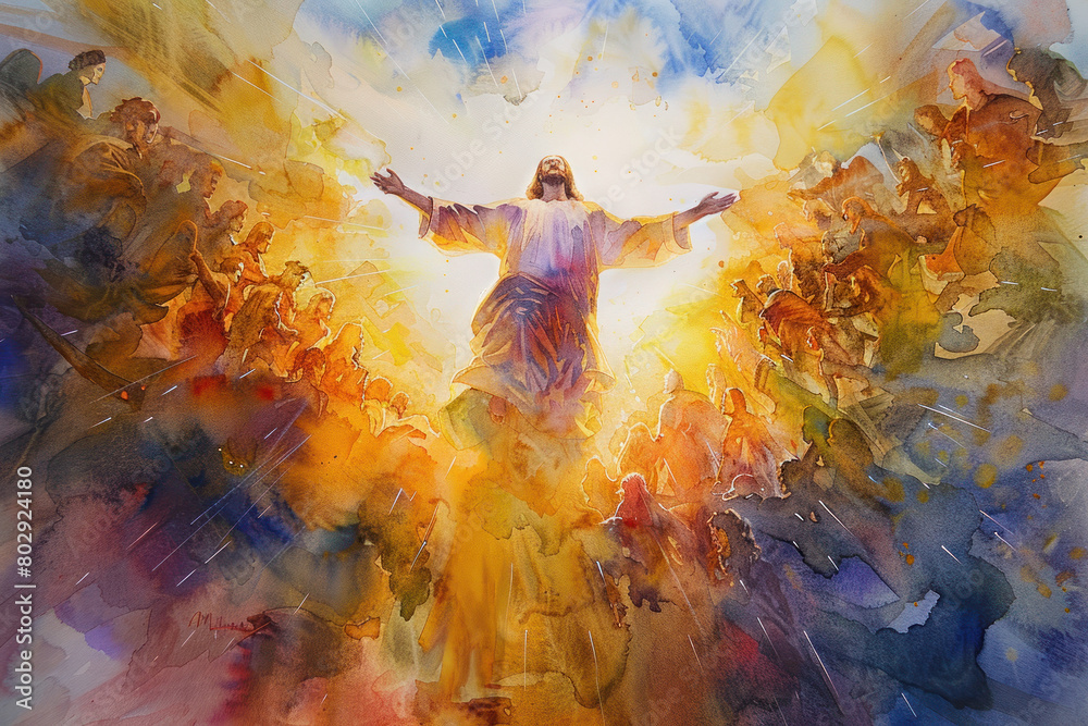 The Ascension of Jesus: Heavenly Splendor, the Ascension of Christ, the ...