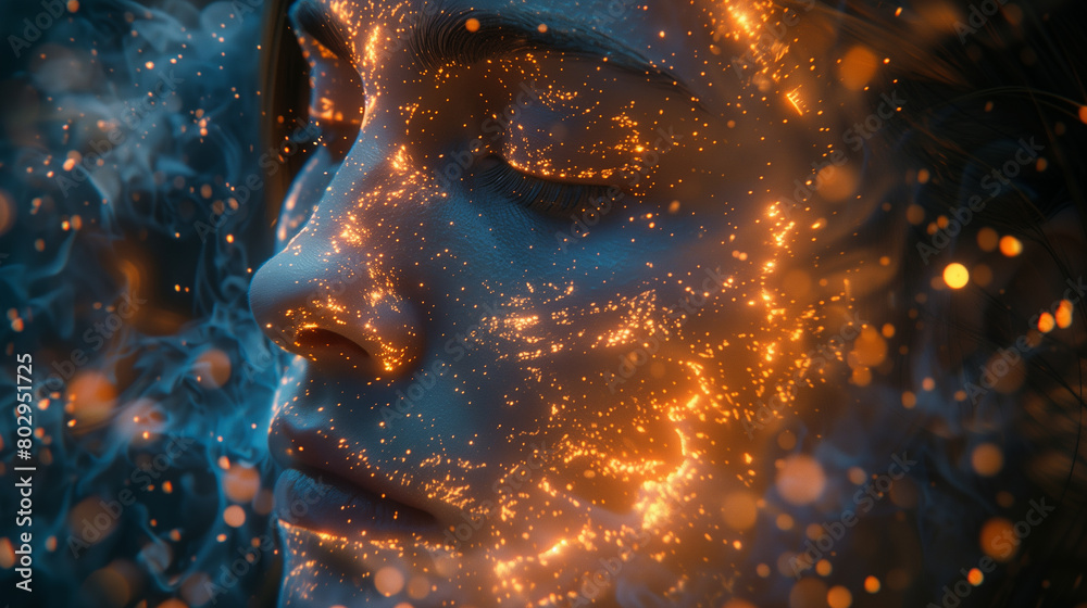 Thoughtful Digital Avatar Visualizing Dynamic Emotions and Energies ...