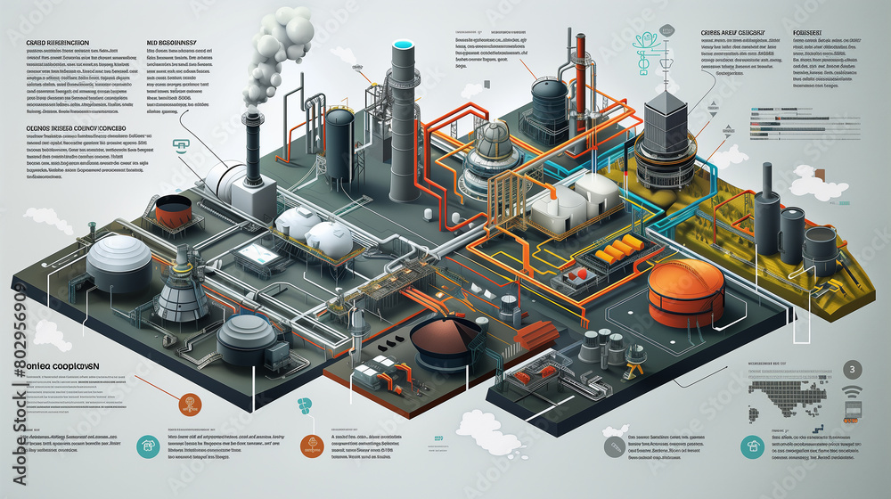 an infographic explaining carbon capture and storage technologies and ...