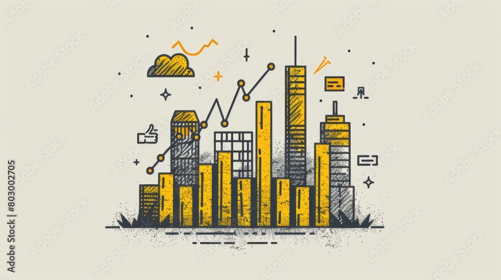 simple illustration showing focus and clarity for a motion graphics ...