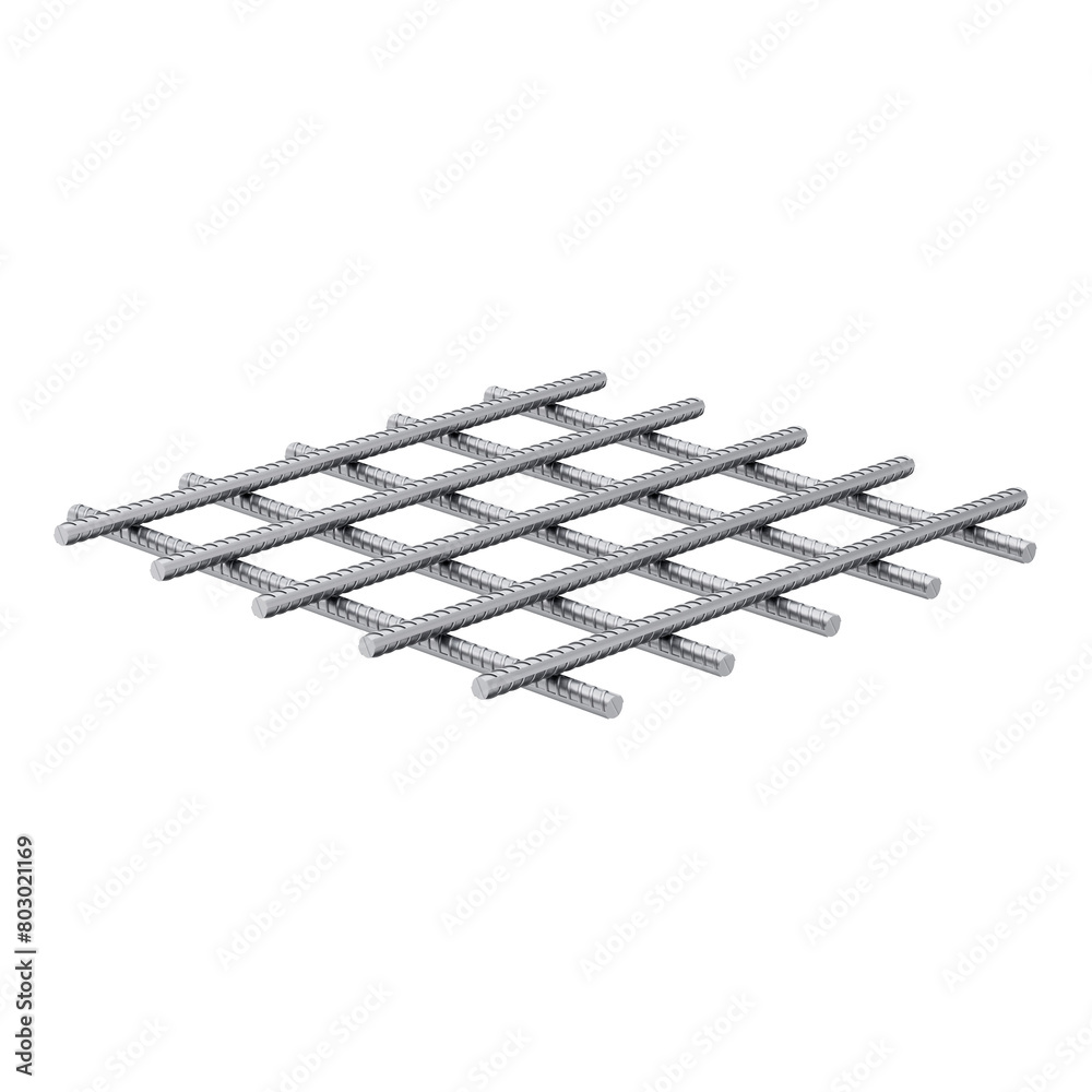 BRC welded wire mesh or BRC fabric used in structural of floor slab on ...
